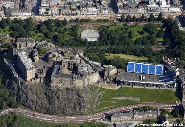 Edinburgh Castle Scotland building photos