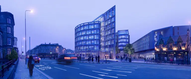 Haymarket Edinburgh Buildings, Development