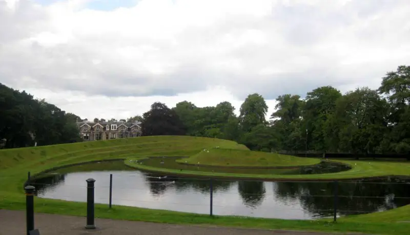 Charles Jencks Landform Edinburgh landscape